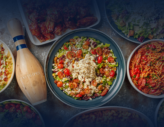 Pinstripes | Bistro Bowling Bocce